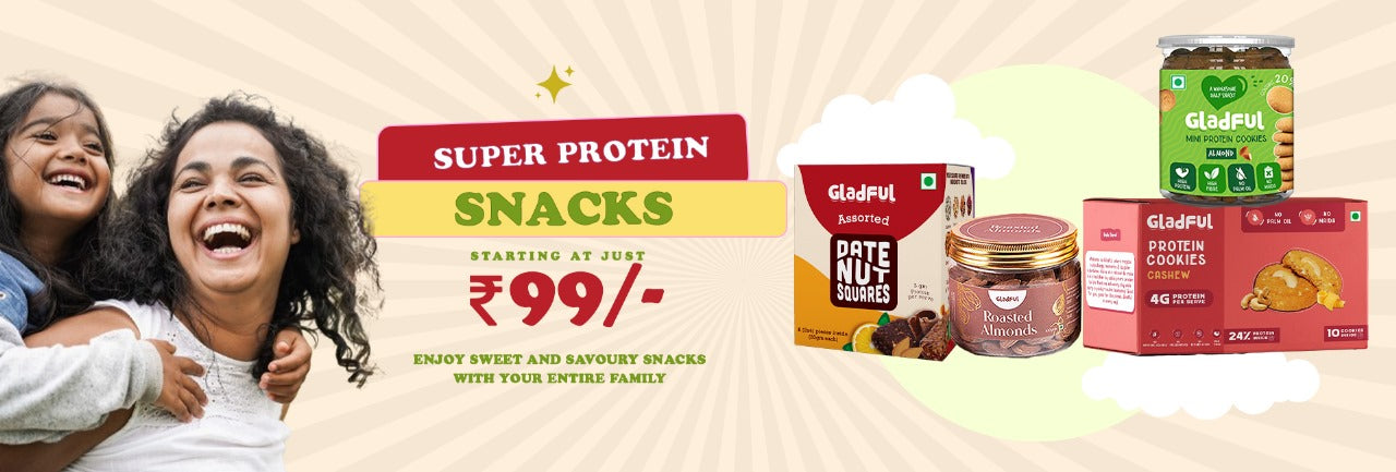 Super Snacks - Sweet and Savoury High Protein Snacks – Gladful