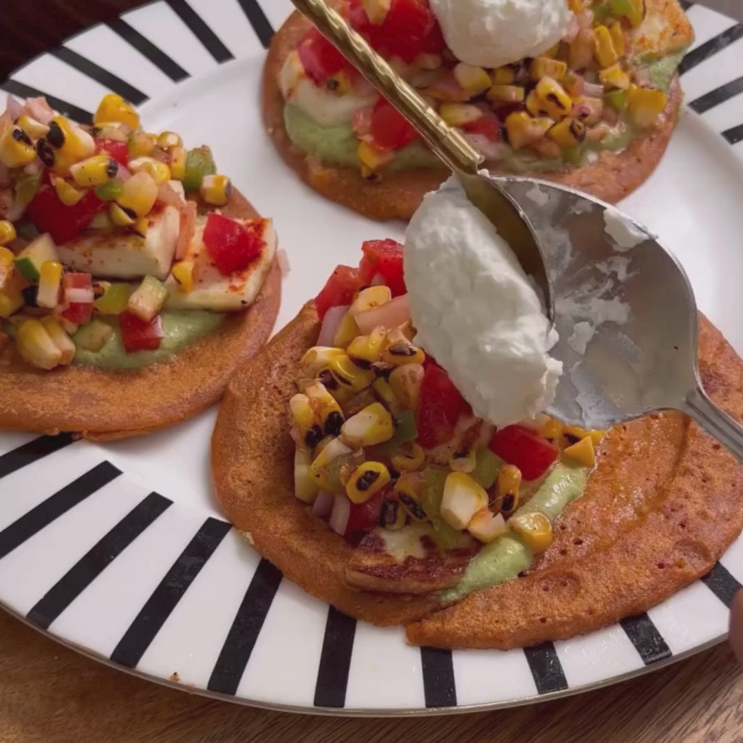 Schezwan Sprouted Moong Dal Chilla - 200gms – Gladful