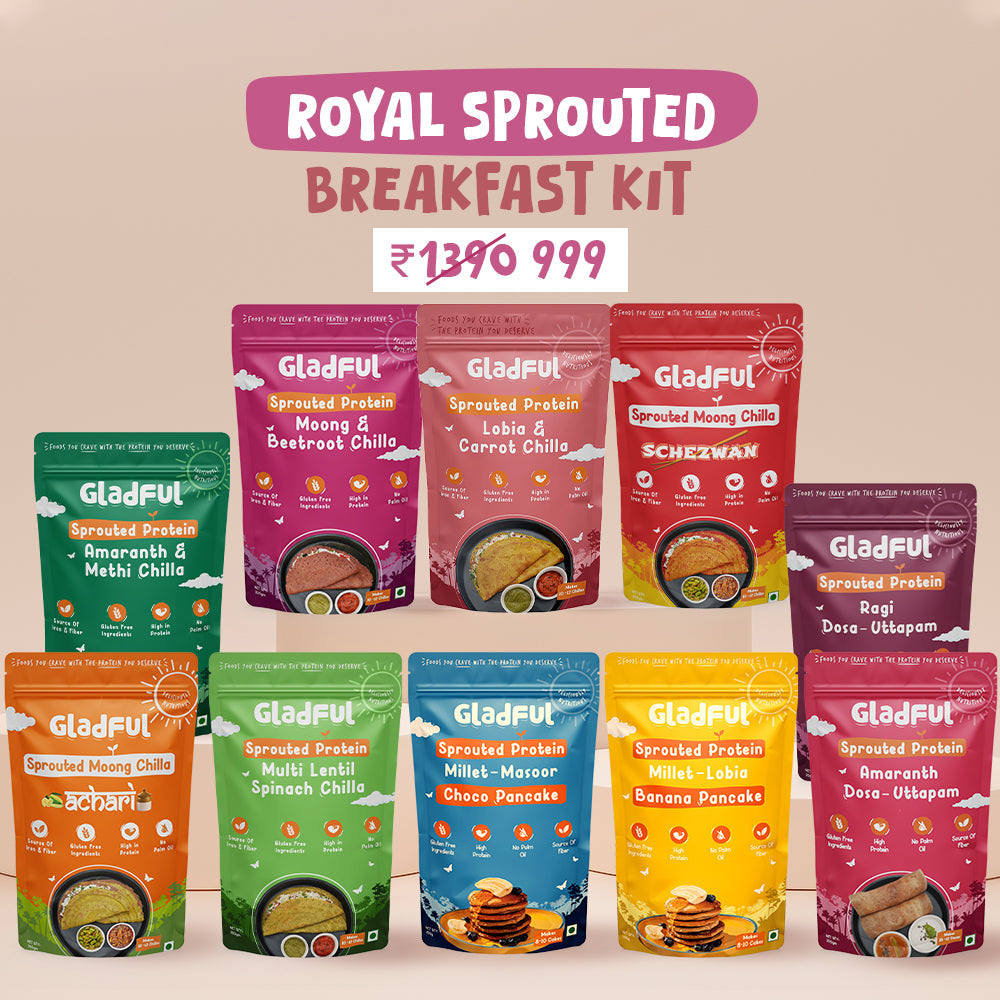 Gladful: Healthy deliciously nutritious breakfast for your family and